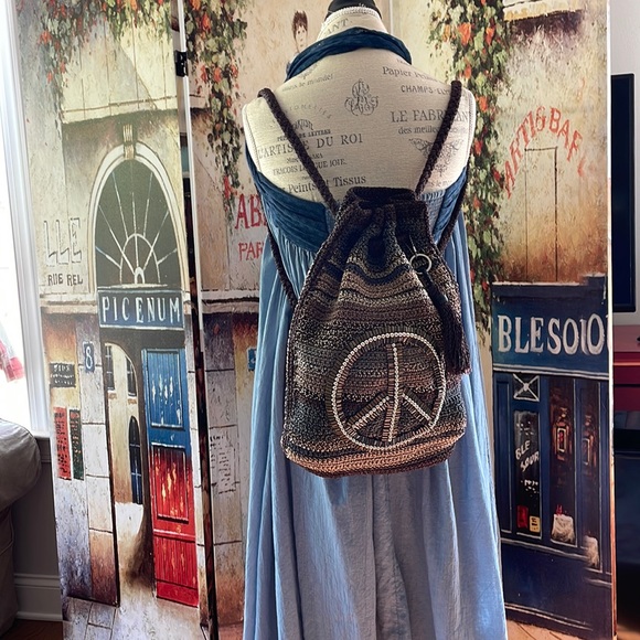 The Sak | Bags | The Sak Beaded Peace Purse Brown Tones | Poshmark